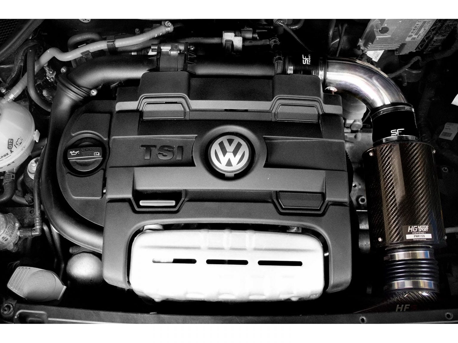 HF-Series - Carbon Air Intake - Audi A1 + VW Polo 6R GTI + Seat Ibiza ...