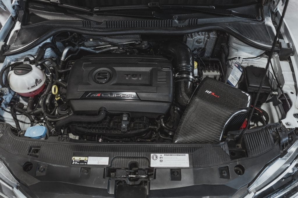 HF-Series - Carbon Air Intake - Gen.3 voor 1.8TSI VW Polo 6C GTI + Seat ...