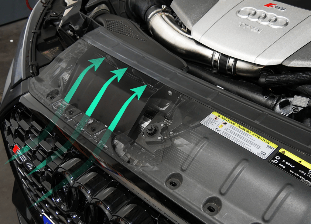 HF-Series Luchtgeleiding/Air Baffle - Audi A4/S4/RS4 + A5/S5/RS5 B9 ...