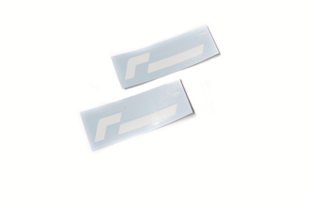 RacingLine Sticker - 9x2cm - Zwart of Wit - 24TUNED