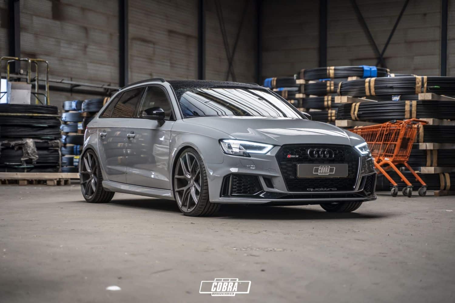 Cobra Suspension Verlagingsveren – 20mm – Audi RS3 8V Sportback Quattro ...