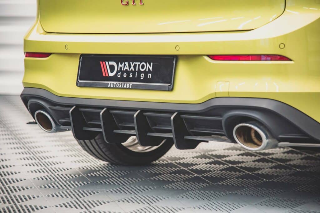 Maxton Design Rear Diffuser V.1 - VW Golf 8 GTI Clubsport - 24TUNED